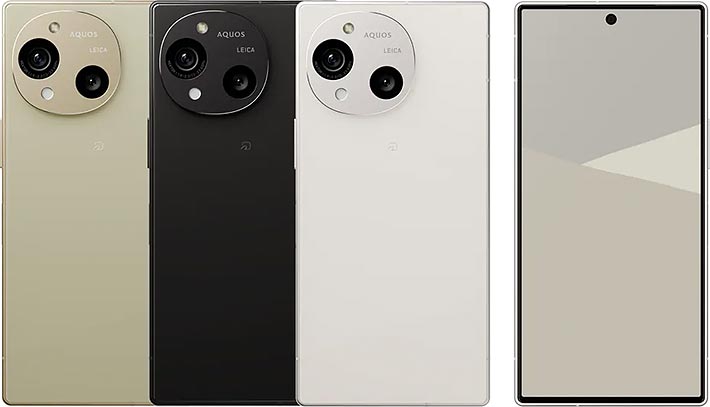 Sharp Aquos R10 pictures, official photos